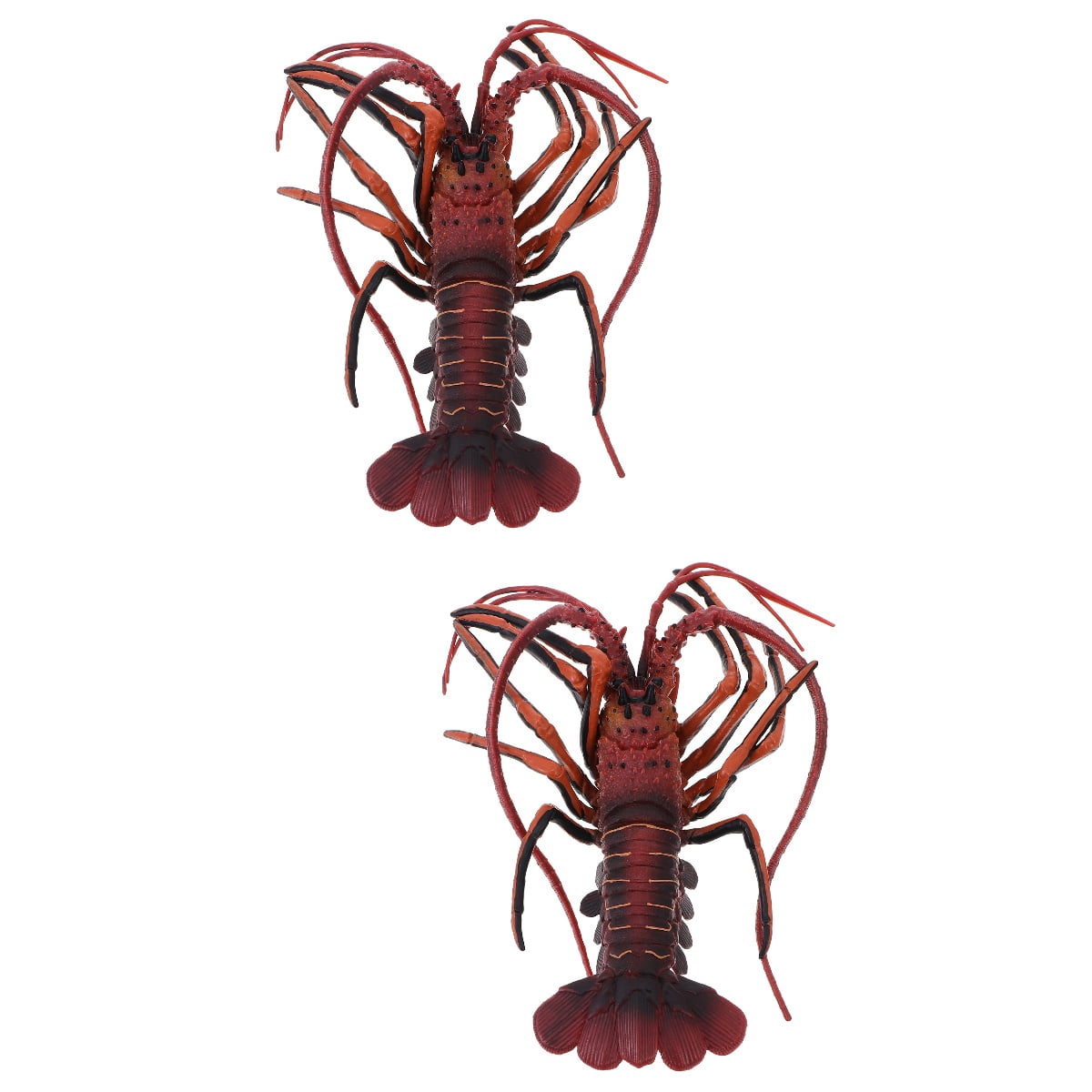 Lobster Model Decorate Desktop Ornament Sea Life Figure Animal Toy ...