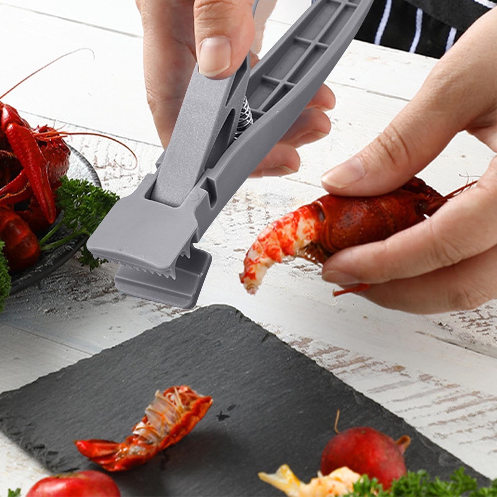 Lobster Peeler Tool - Ergonomic Shrimp Shell Remover for Kitchen ...