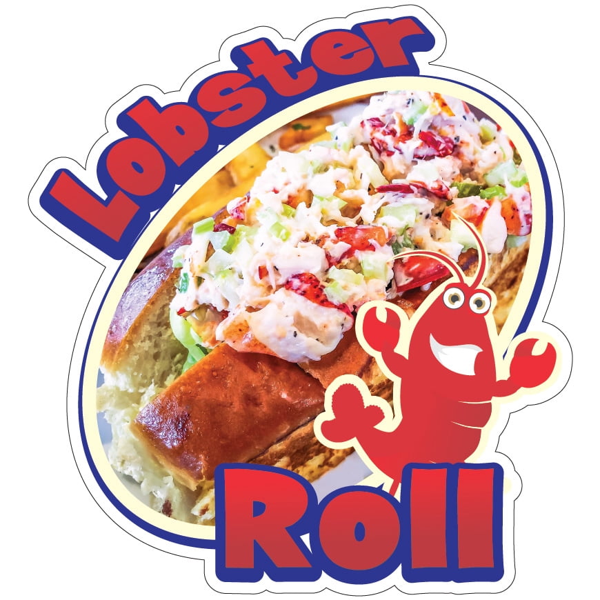 Lobster Roll 24" Decal Concession Stand Food Truck Sticker - Walmart.com