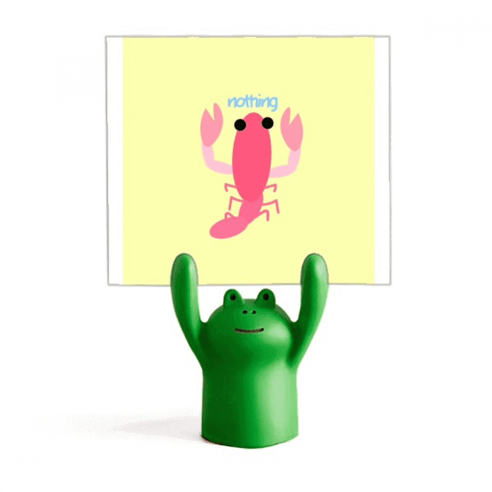 Lobster Shrimp Marine Art Deco Fashion Memo Holder Cartoon Animal Frog ...