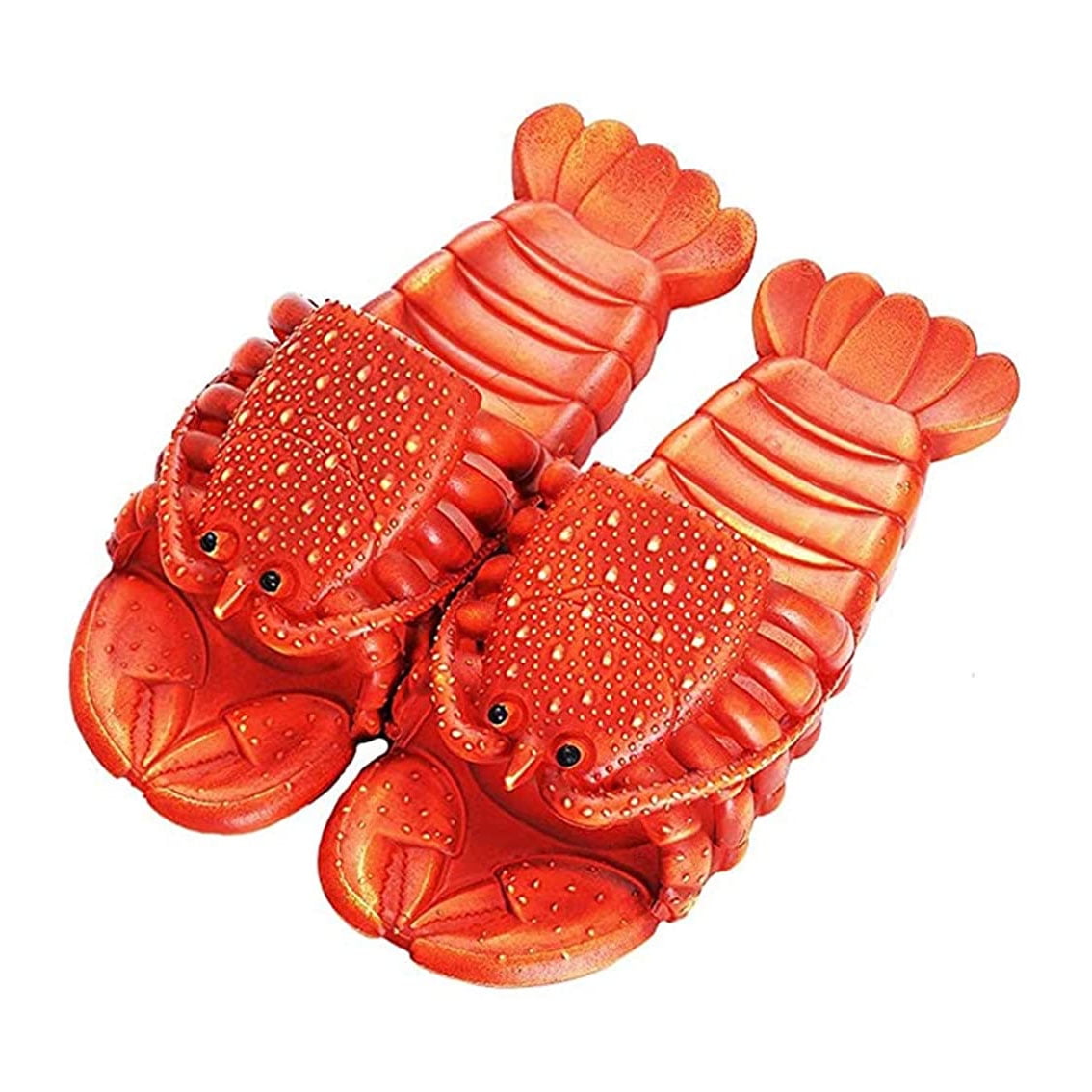 Lobster Slippers Summer Funny Animal Flip Flops Kids Cute Beach Shoes ...