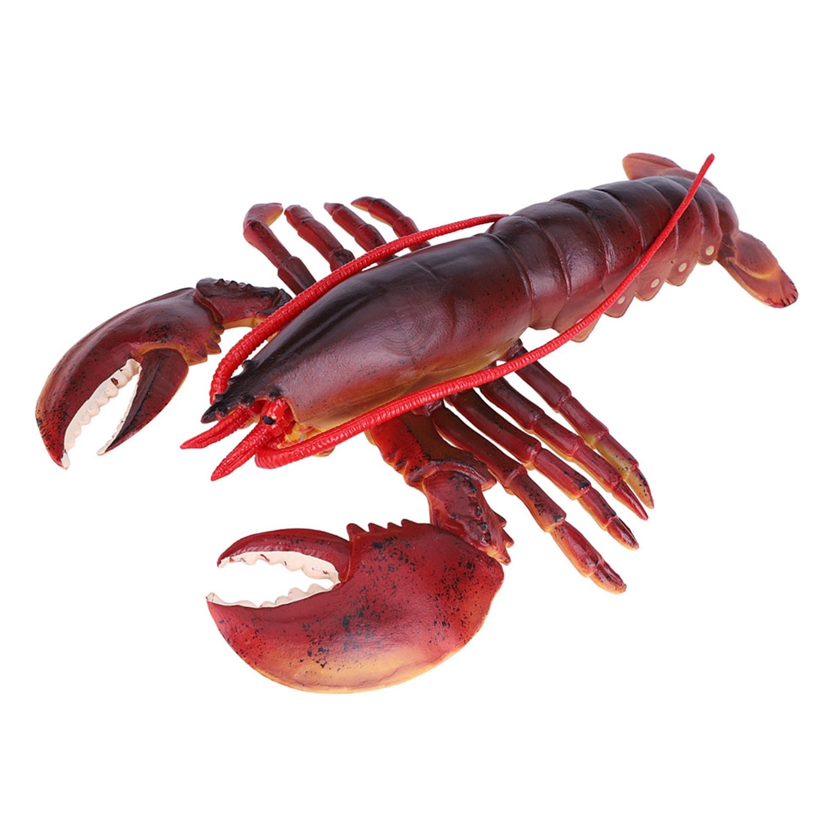 Lobster Toy, Simulation Soft Plastic Lobster Model, Seafood Restaurant ...
