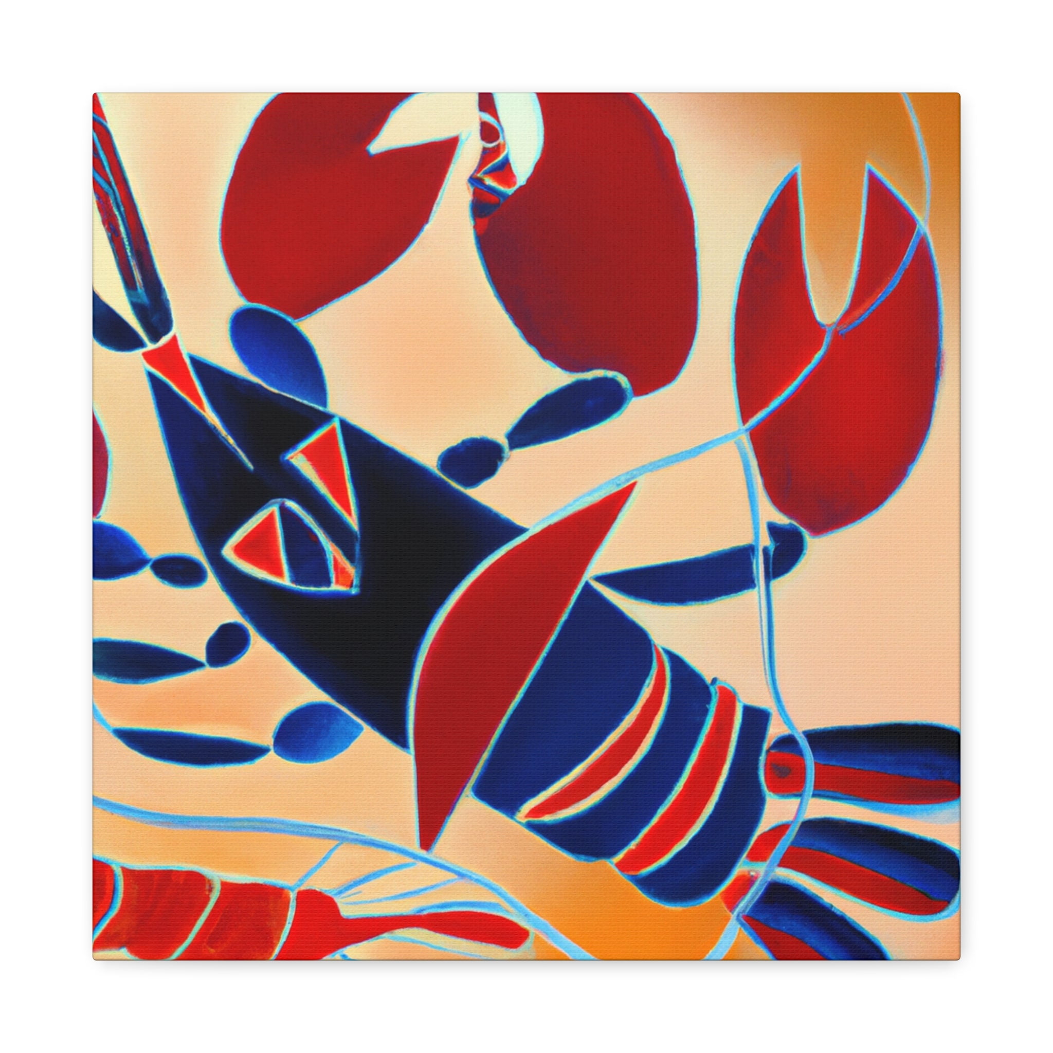 Lobster in Art Deco - Canvas - Walmart.com