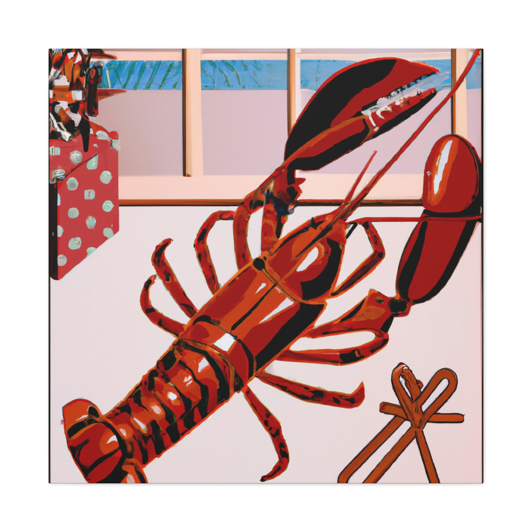 "Lobster's Glow Glamours" - Canvas - Walmart.com