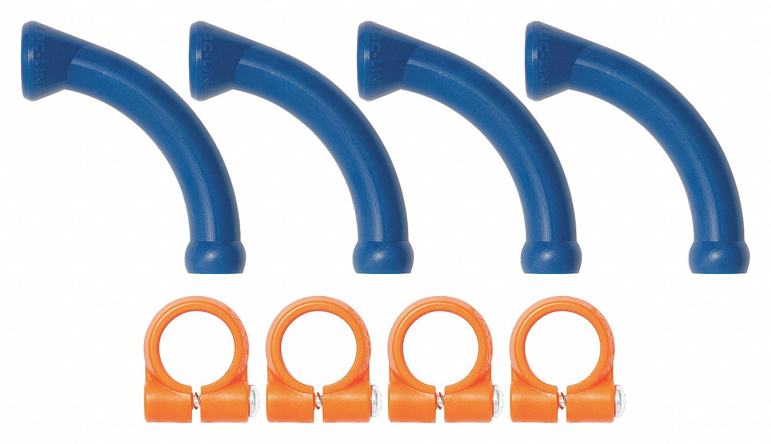 Loc-Line Extended Elbows w/ Clamps Kit,1/4In,PK4 40474 - Walmart.com