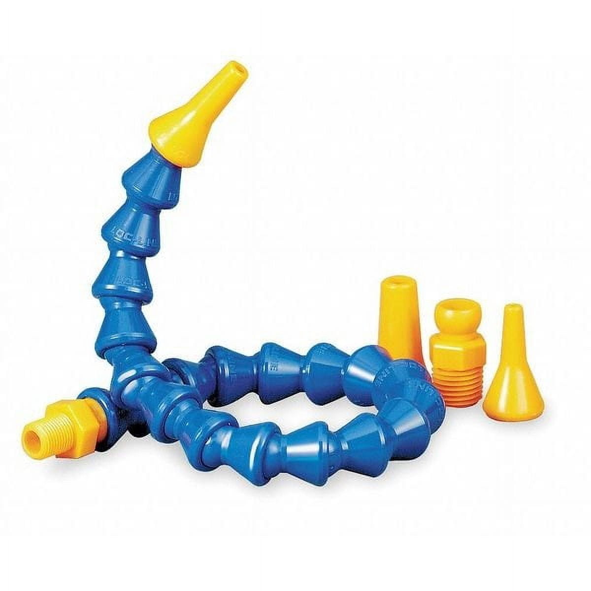 Hose Assembly, 13 in with Fittings: 1/2 in Hose Inside Dia, Acetal ...
