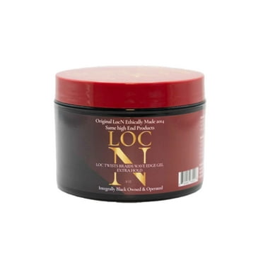 Loc 'N Twists Edge Gel, Extra Hold, Non-Sticky, 16oz, Aloe Vera and ...