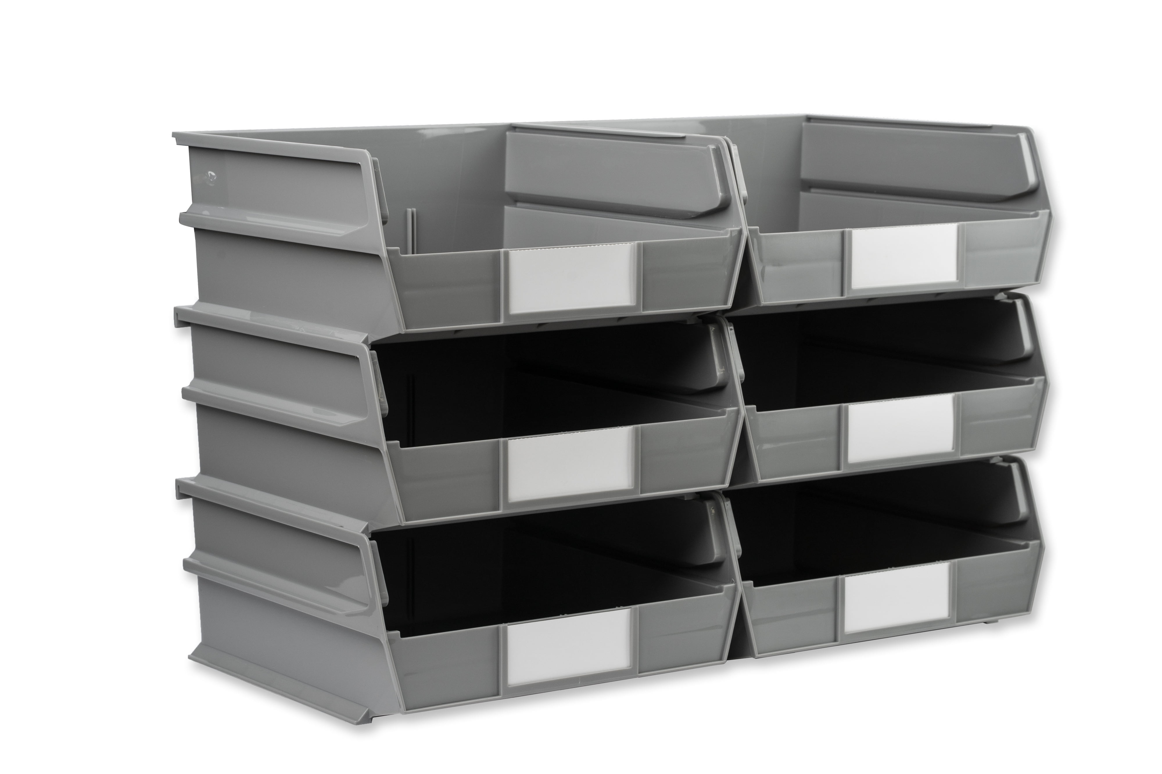 LocBin 10-7/8 In. L x 11 In. W x 5 In. H Gray Stacking, Hanging ...