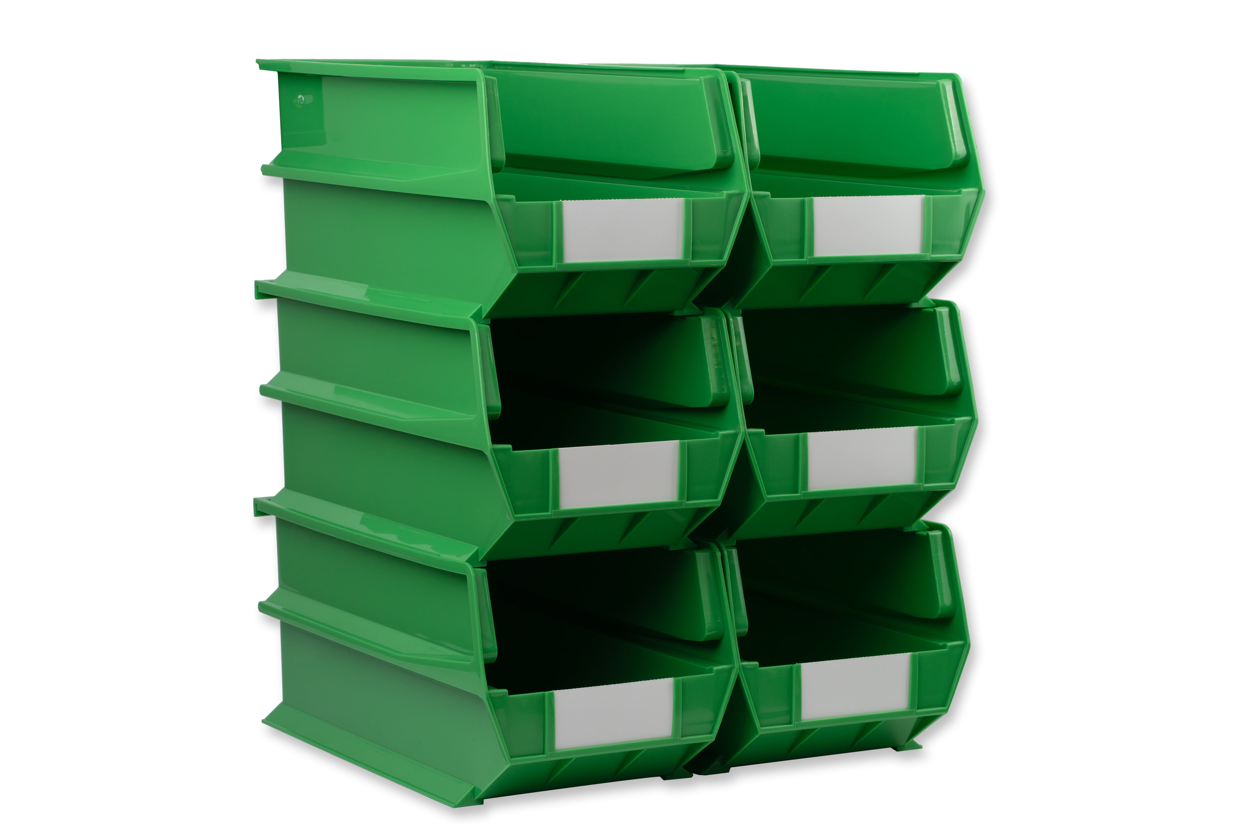 LocBin 14-3/4 In. L x 8-1/4 In. W x 7 In. H Green Stacking, Hanging ...