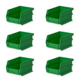 LocBin 5-3/8 In. L x 4-1/8 In. W x 3 In. H Green Stacking, Hanging ...