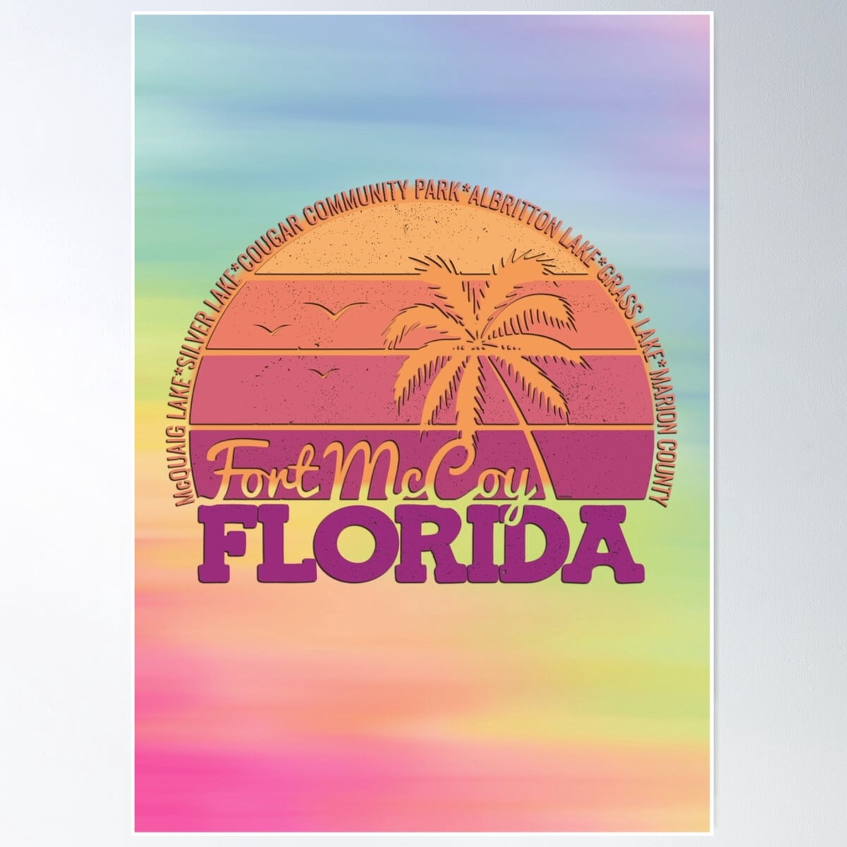 Local Beach Store Poster Wall Art, Modern Wall Decor For Living Room ...