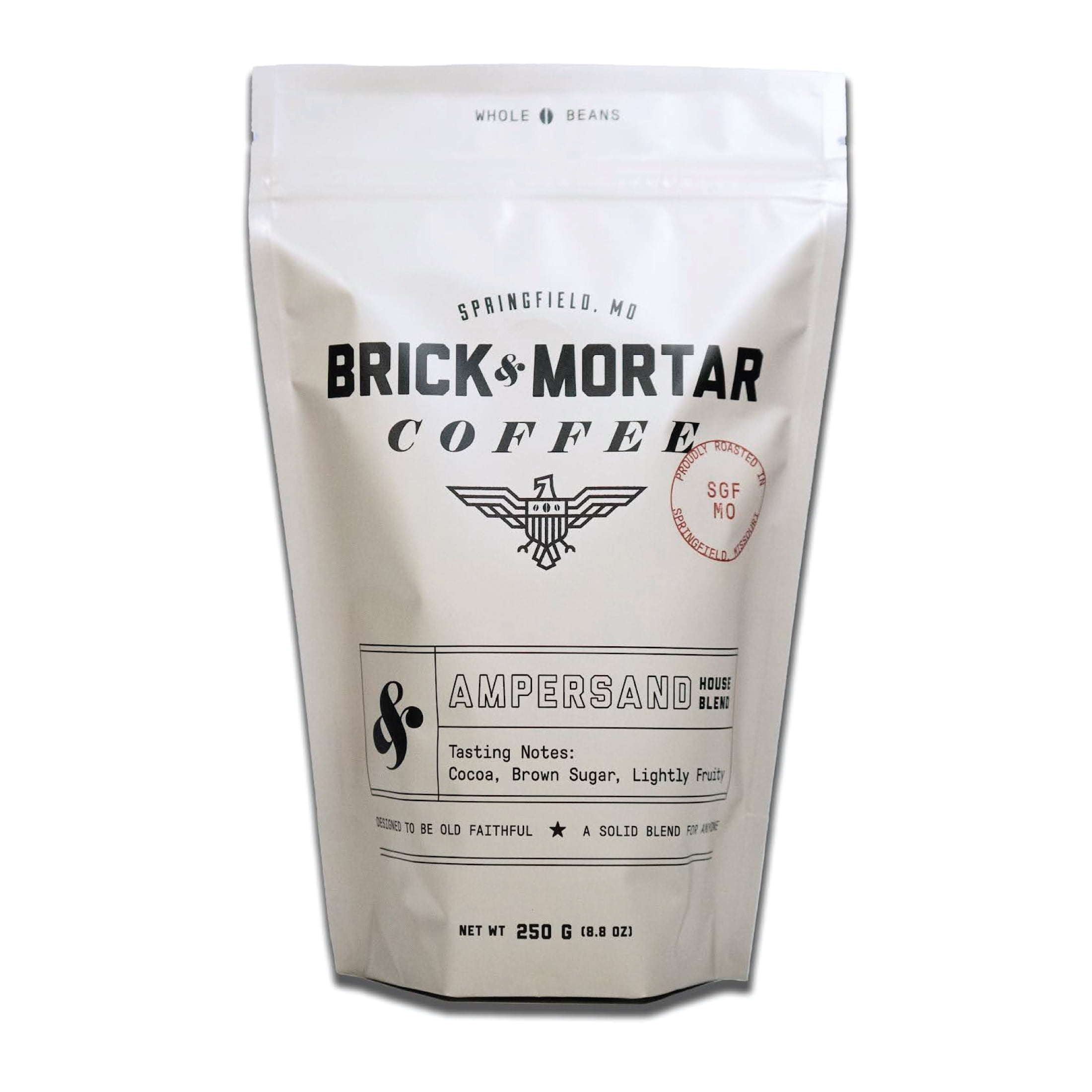 Local Brick and Mortar Coffee House Blend, Medium Roast Coffee, Whole ...