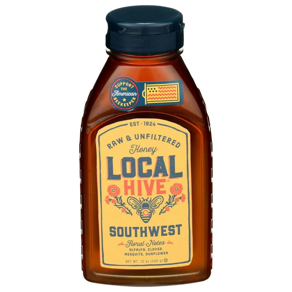 Local Hive Honey Raw Southwest 12 oz (Pack Of 6) - Walmart.com