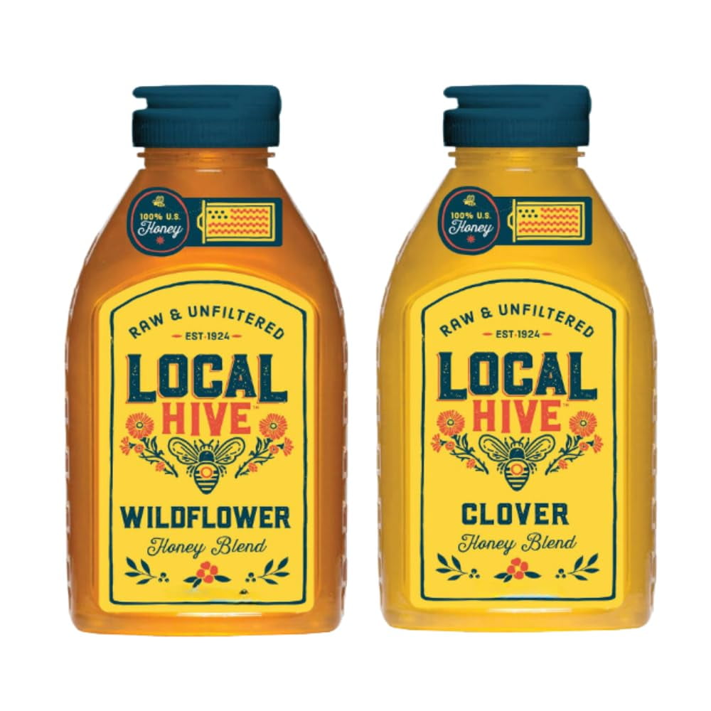 Local Hive Wildflower & GGA1 Clover Raw & Unfiltered - 12 of 2) | 100% ...