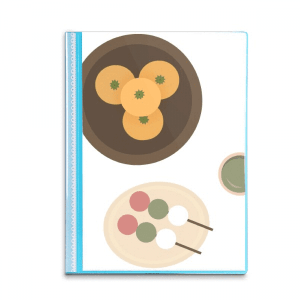 Local Japanese Food Snack Book Sheet Protectors Portfolio Binder Folder ...