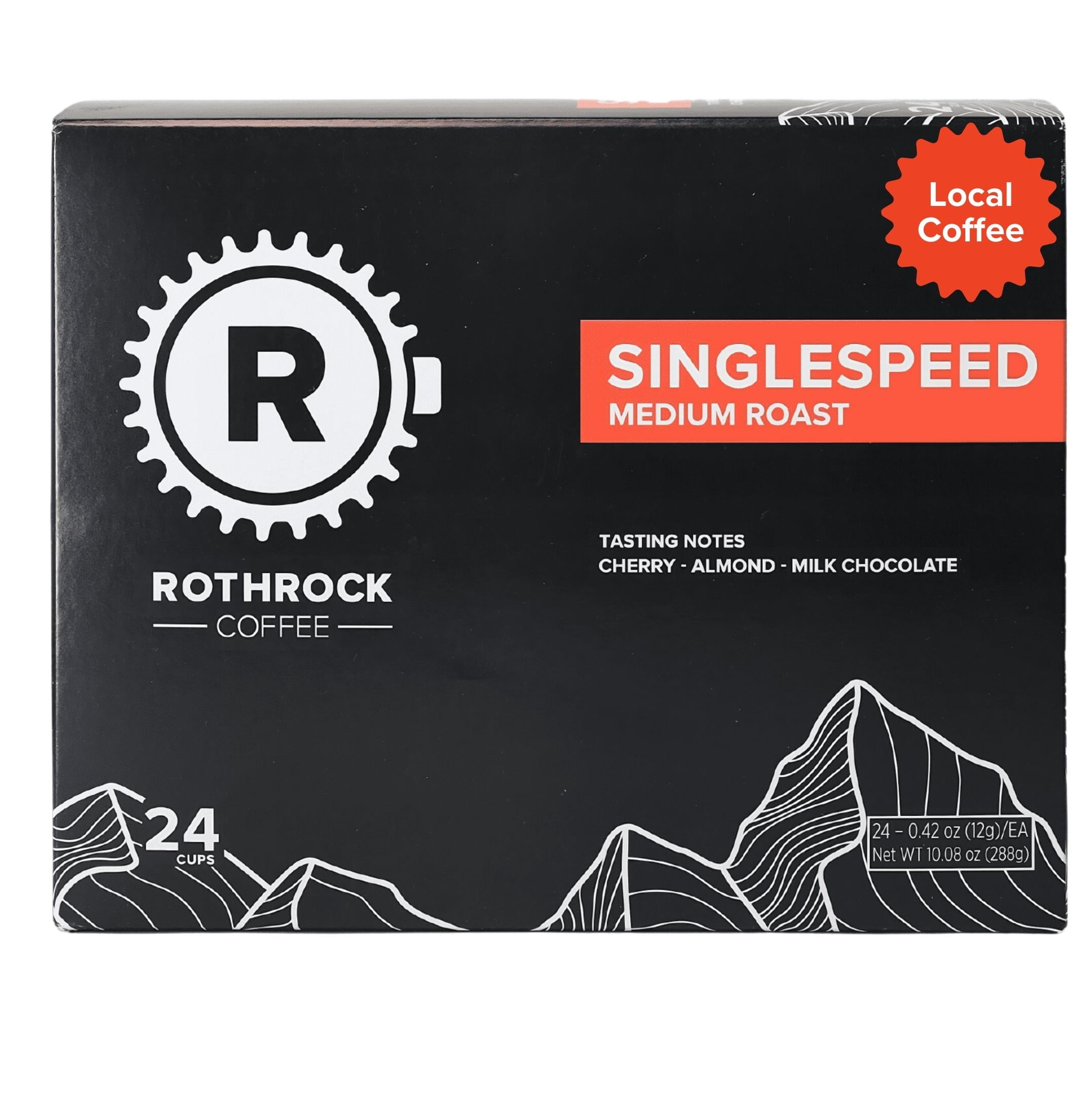 Rothrock Signature Series Single Speed Coffee, Medium Roast, 24 Keurig ...