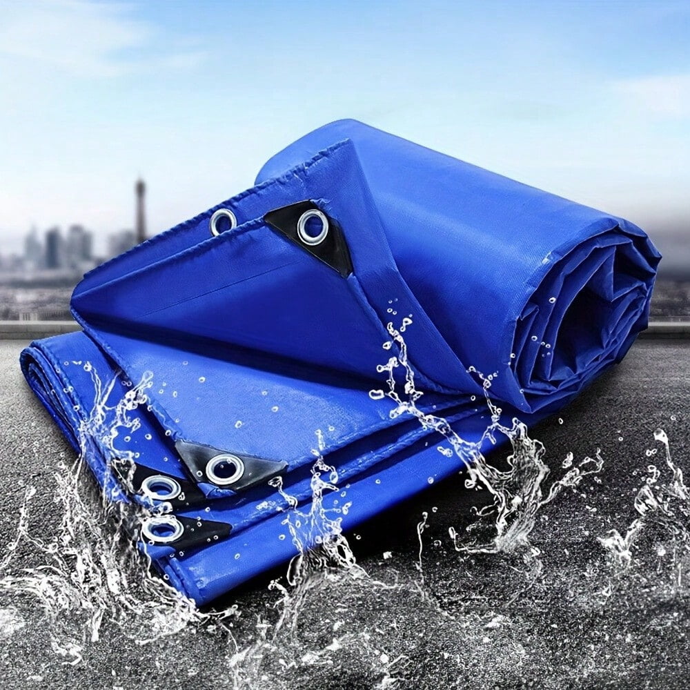 Local Warehouse- Tarp Tent Shelter Cover Waterproof UV Resistant Rip 18 ...