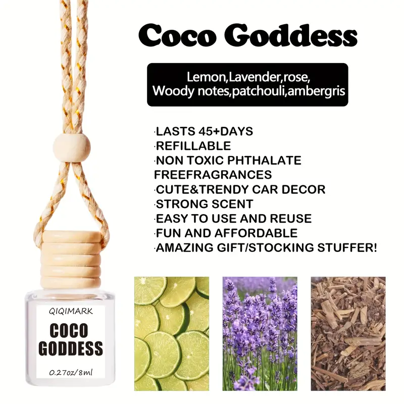 Local warehouse1 Pack Long-Lasting Car Air Hanging Fragrance Oil ...