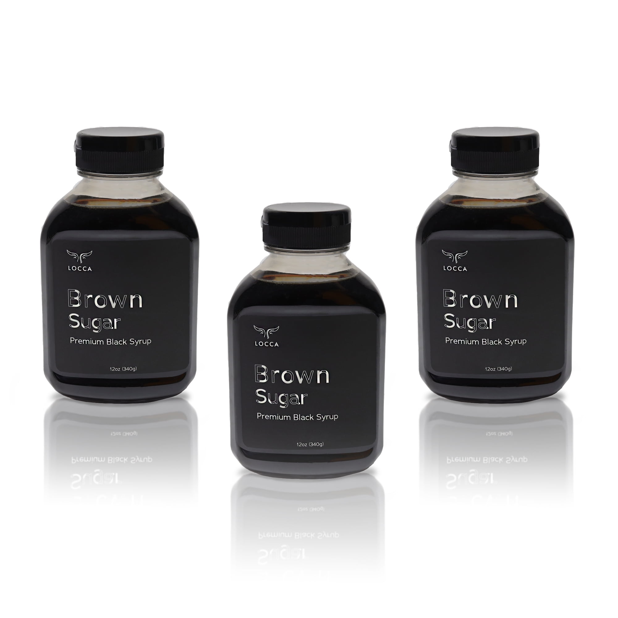 Locca's Variety Pack: Brown Sugar, Boba, Black Sugar- Elevate Your ...