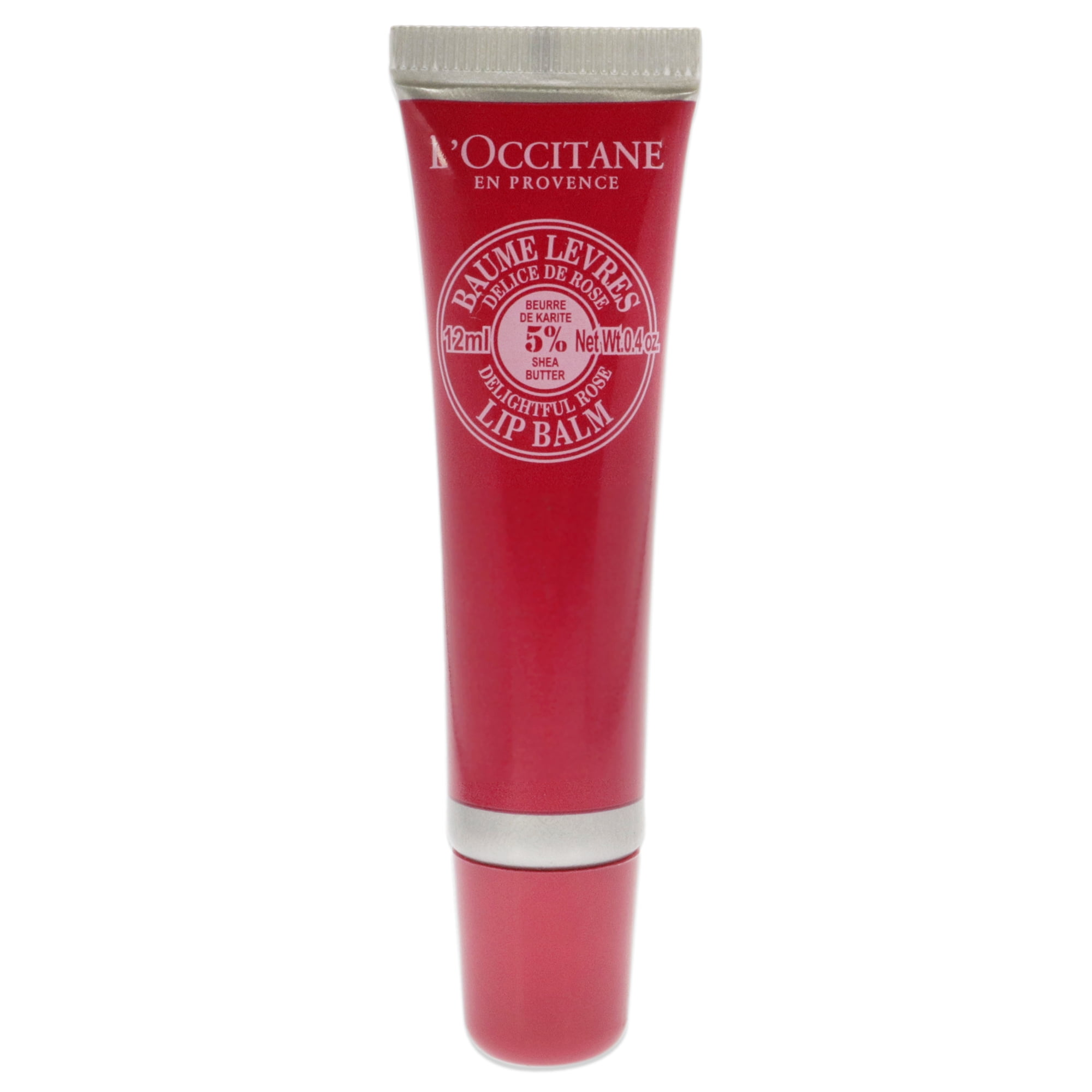 Loccitane Shea Butter Delightful Rose Lip Balm , 0.4 oz Lip Balm ...