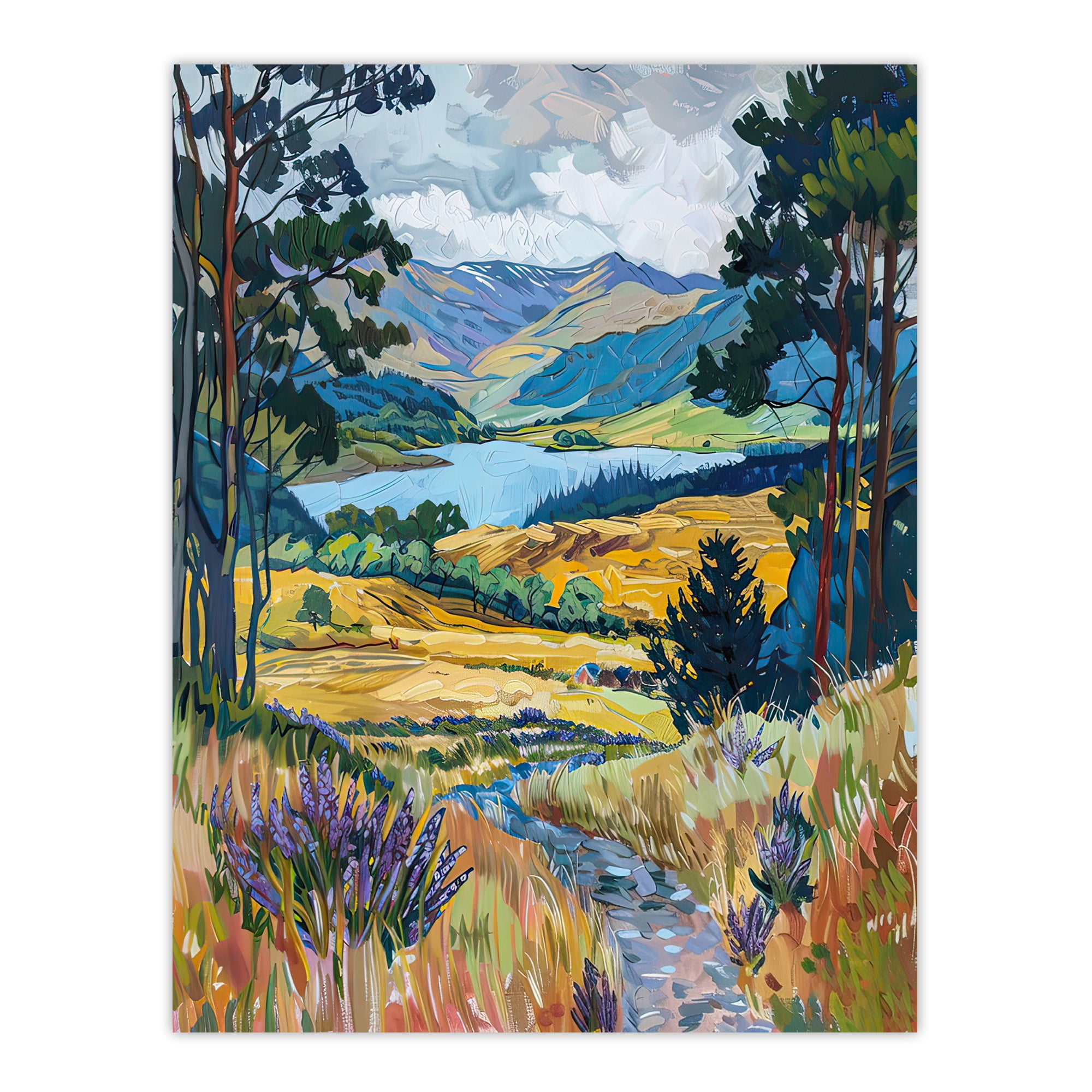 Loch Lomond Scottish Landscape Nature Lover Living Room Extra Large XL ...