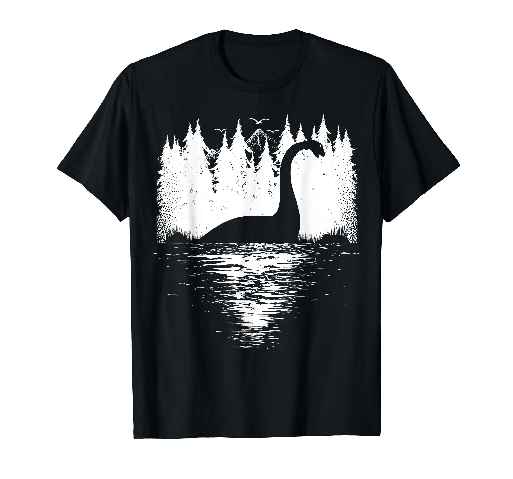 Loch Ness Monster | Scotland Cryptid Nessie T-Shirt - Walmart.com