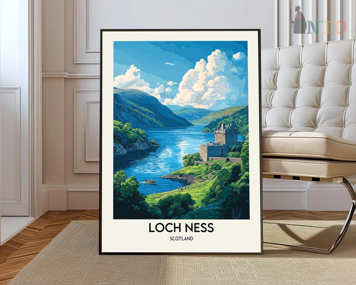 Loch Ness Print, Loch Nessloch Ness Poster, Loch Ness Photo, Loch Ness ...