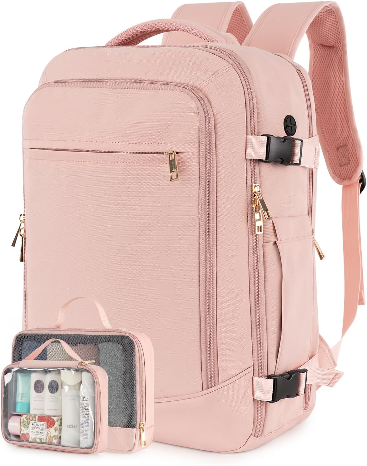Lochas Carry on Travel Backpack for Women Men Lightweight Weekender Bag ...