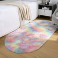 Lochas Kids Large Fur Bed Rug, Soft Modern Shaggy Area for Bedroom ...