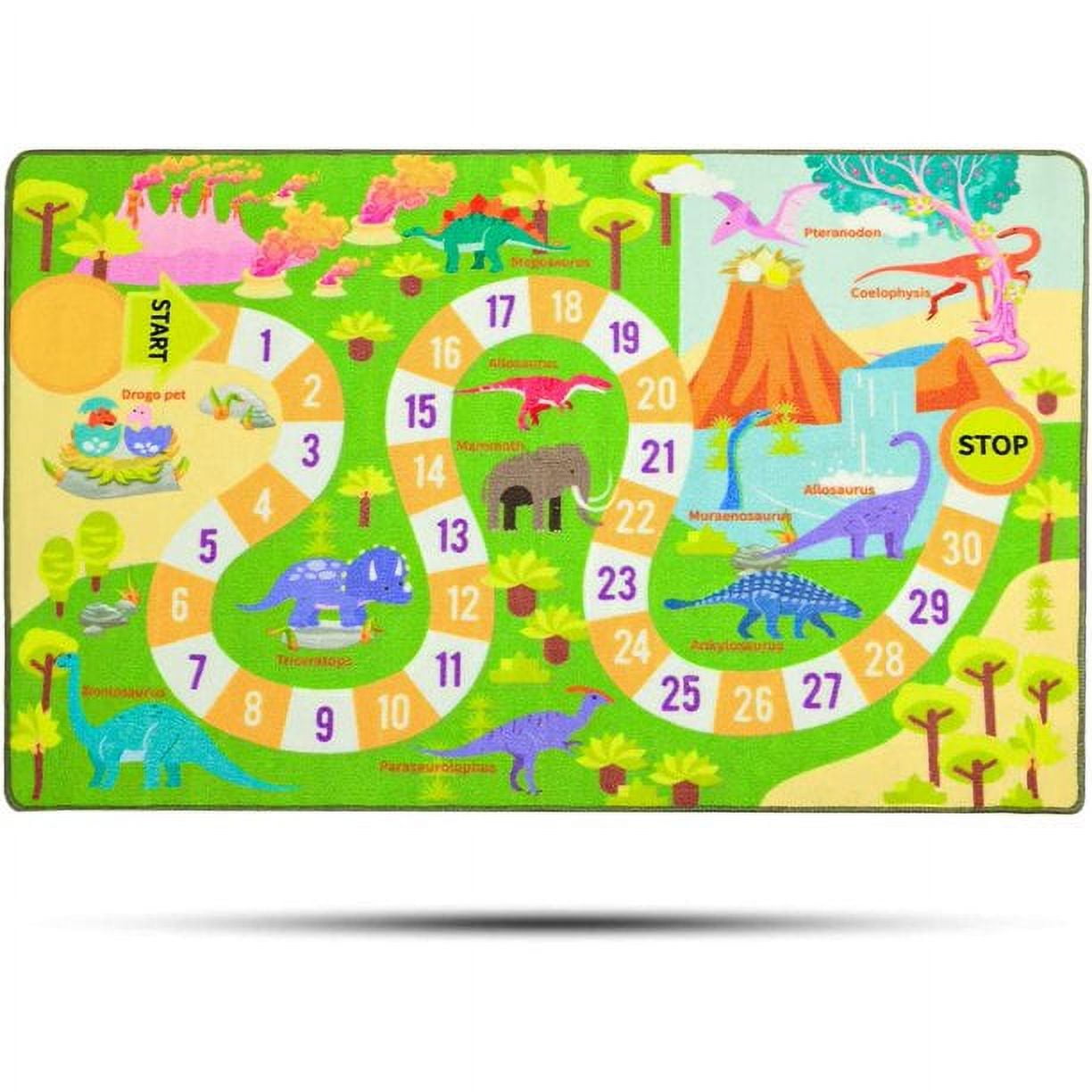 Lochas Kids Play Mat Educational & Fun Rug Soft Animal Learning Area ...