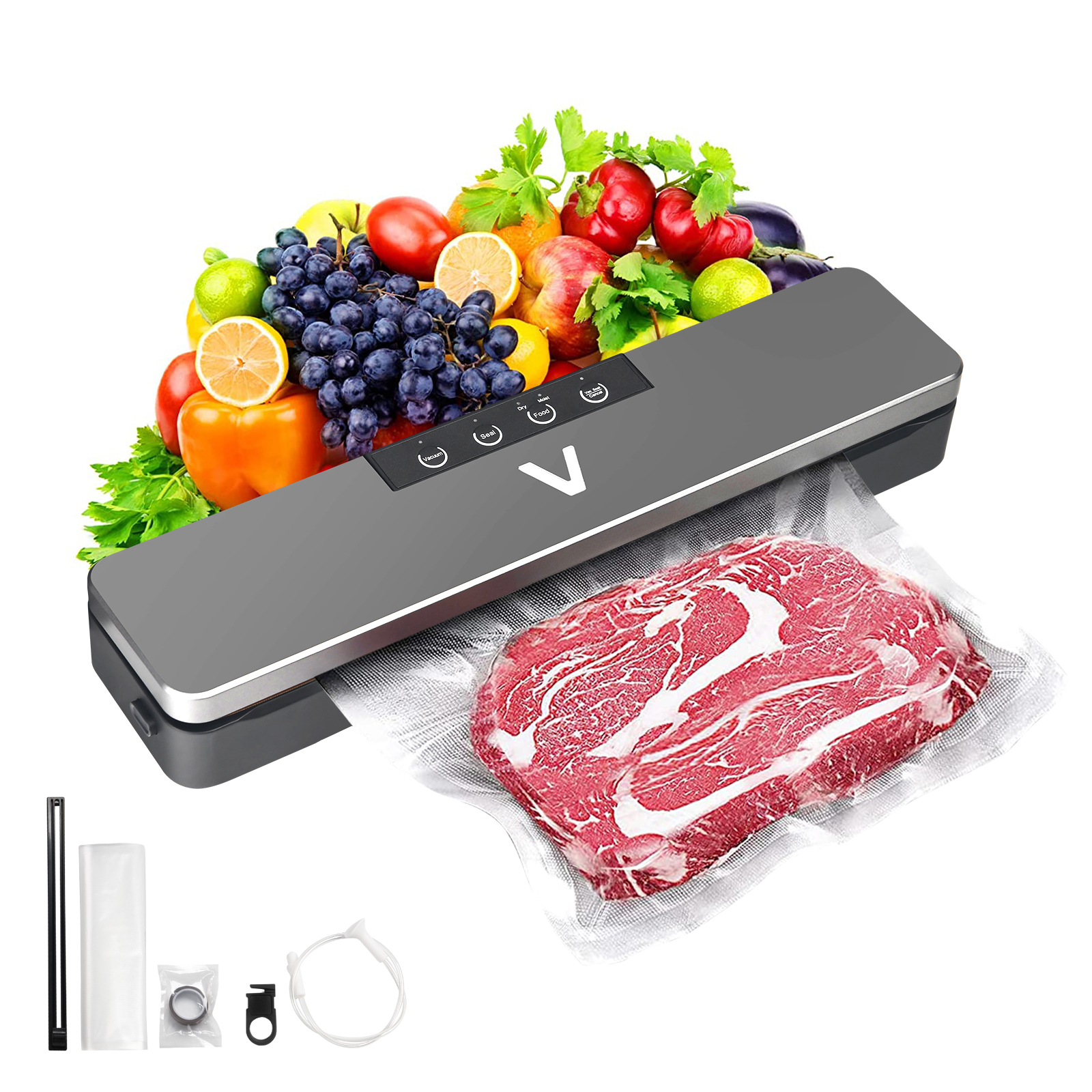FoodSaver 2-In-1 Automatic Bag-Making Vacuum Sealing System - Walmart.com