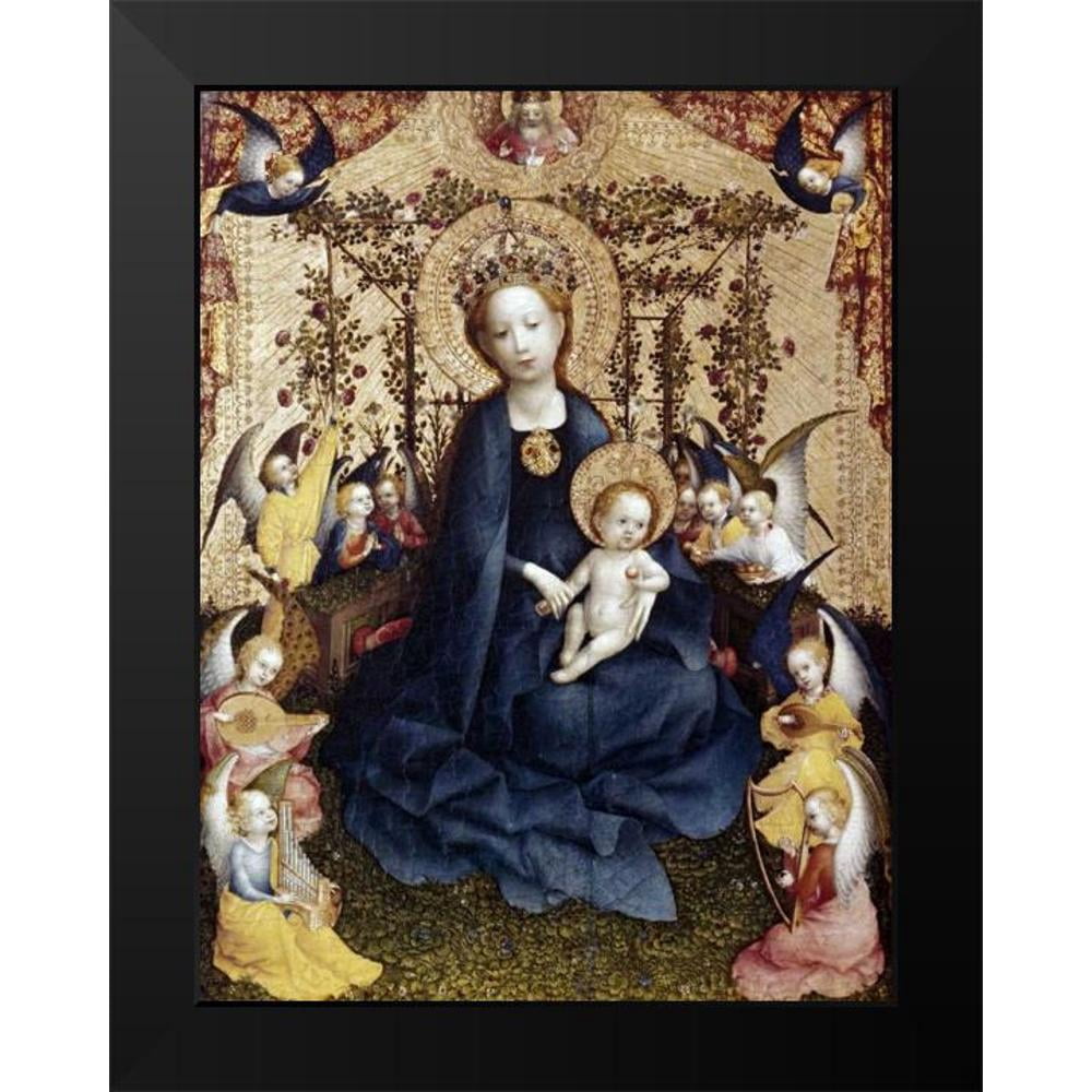 Lochner, Stefan 19x24 Black Modern Framed Museum Art Print Titled ...