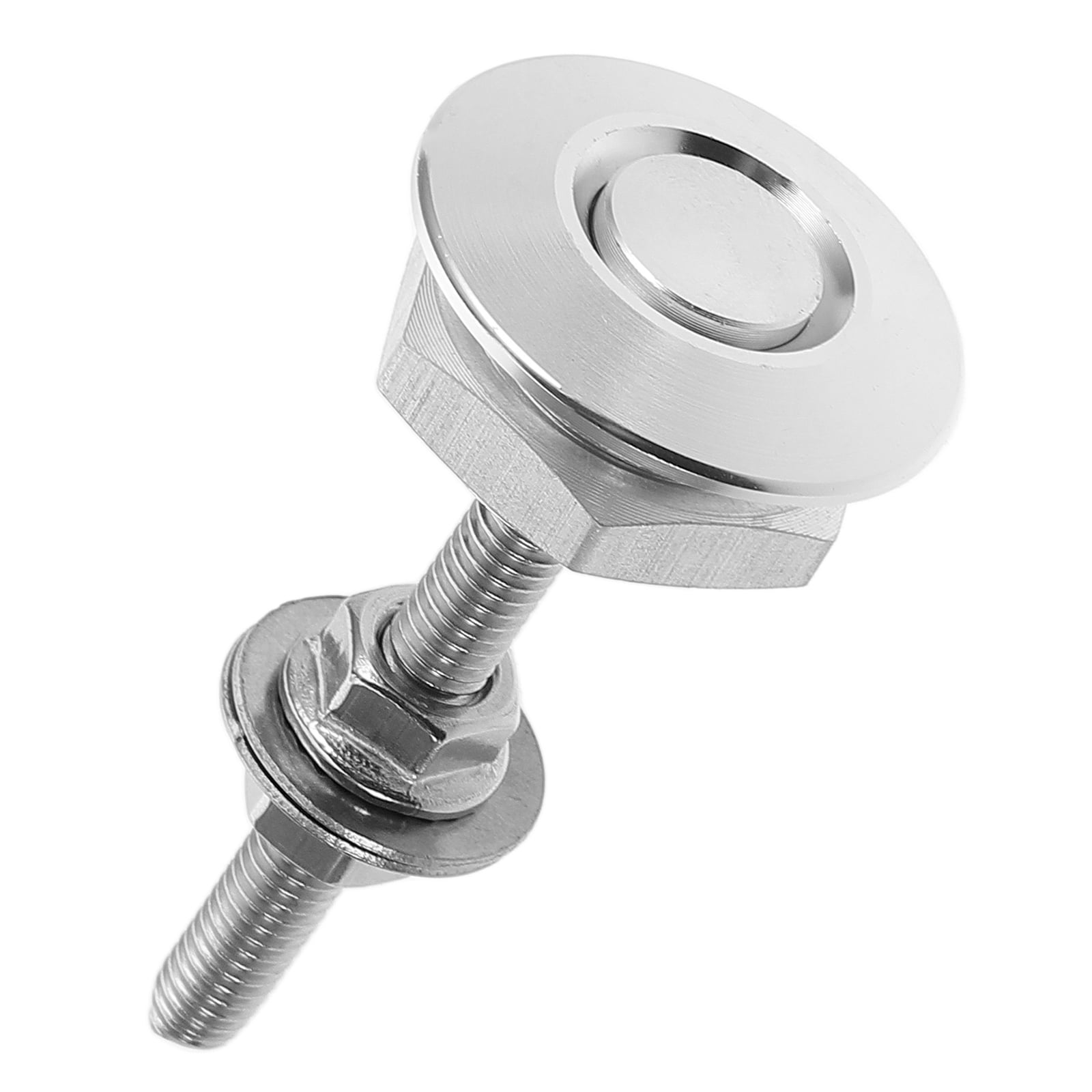 Quick Release Hood Latch Pin No Key Locking Car Bonnet Chain Latches ...