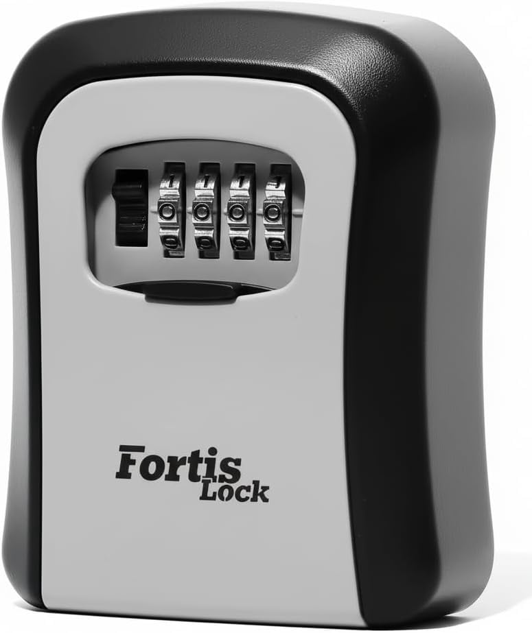 Lock Box – Large Key Safe Box with Resettable Combination | Heavy-Duty ...