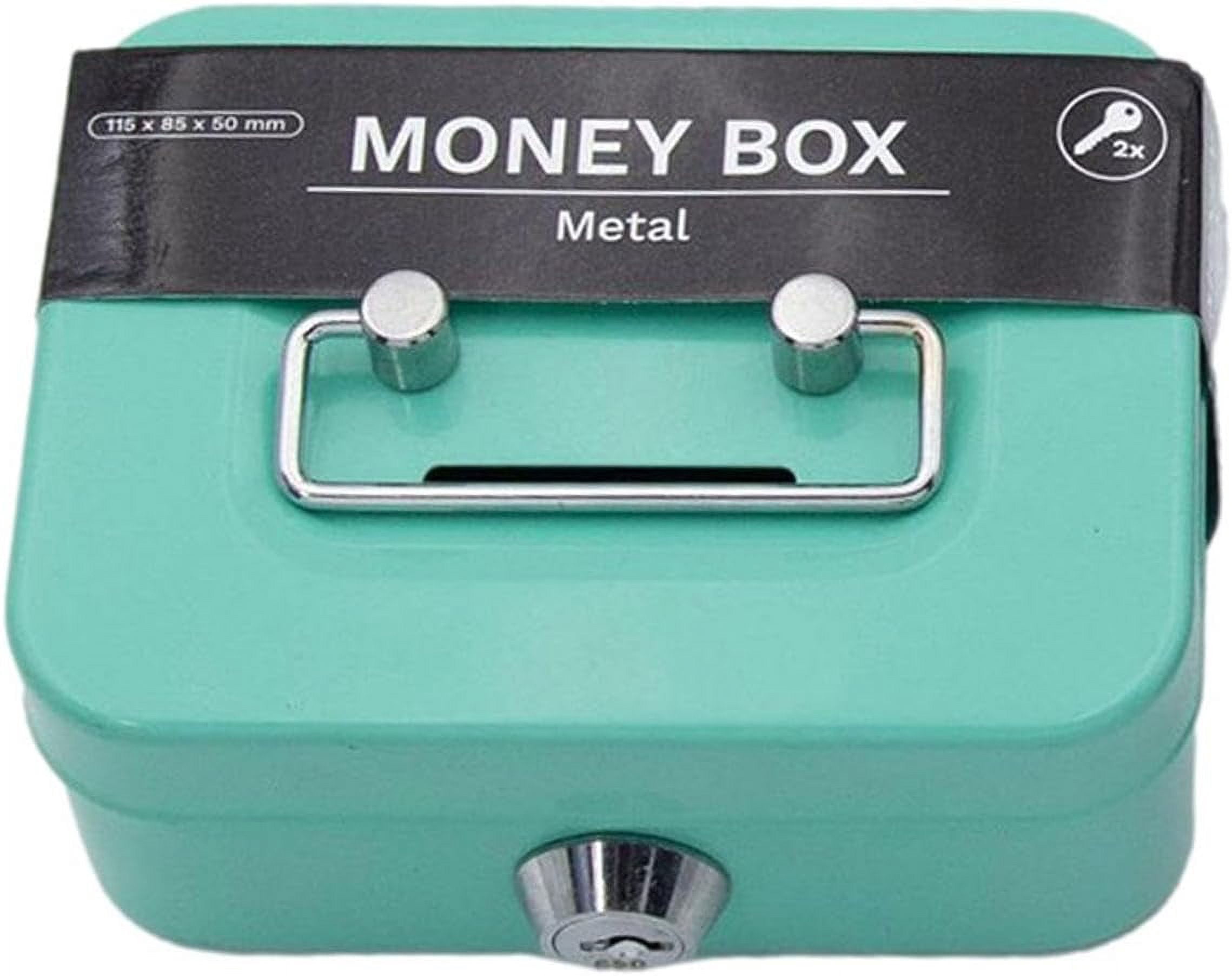 Lock Box | Metal Portable Safe |Exquisite Workmanship Keylock Mechanism ...
