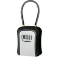 Lock Box Outdoor Keys Lock Box Wall Mount Code Box Keys Box for Safe ...