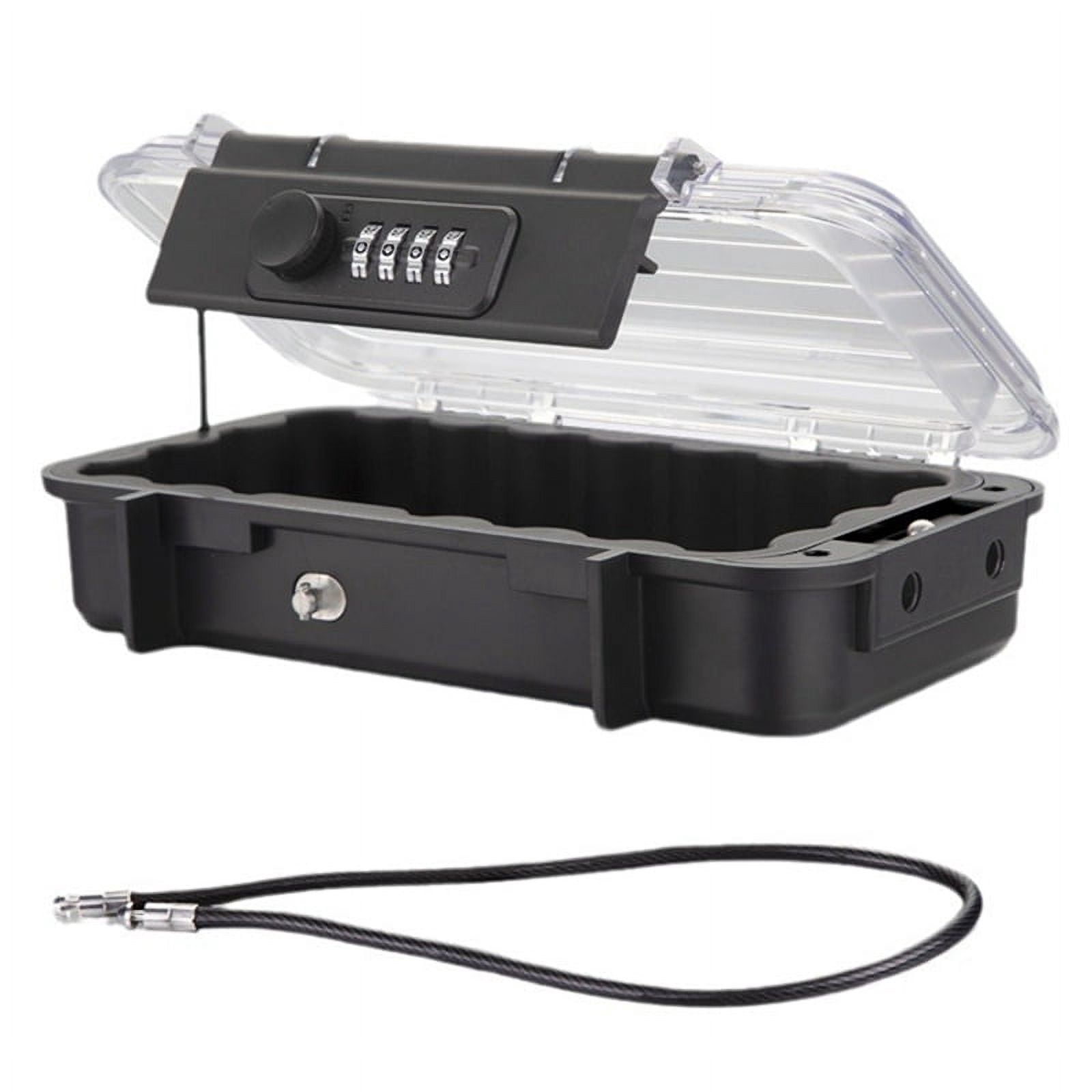 Lock Box, Phone Security Transparent Outdoor Waterproof Travel Safe ...