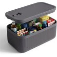 Lock Box with Combination Lock, 2L Lockable Storage Box for , Pills ...