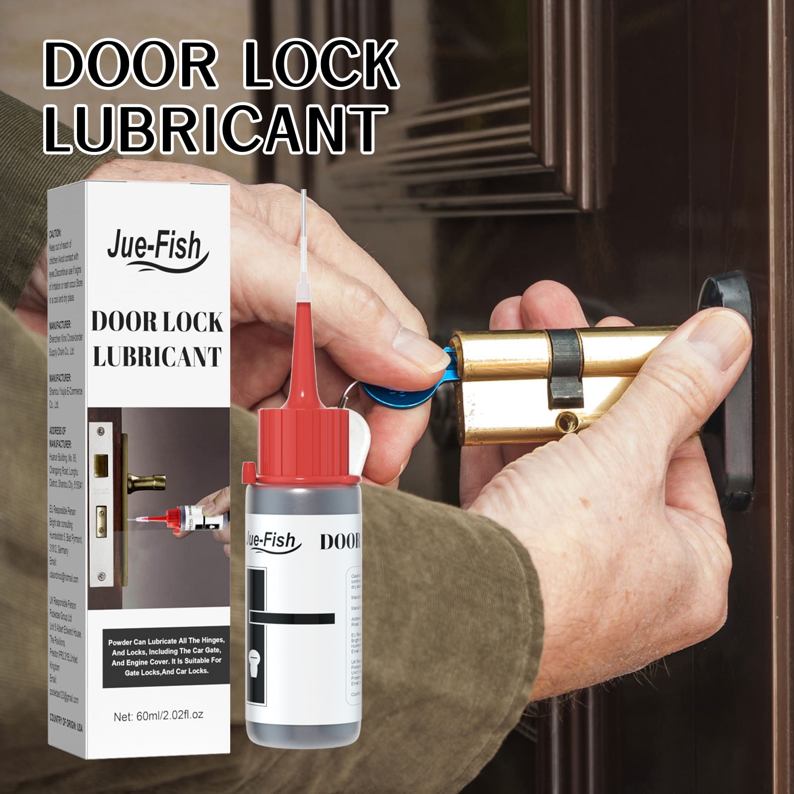 Lock Core Lubricant, Hinge Lock Car Padlock Engine Cover Garage Door ...