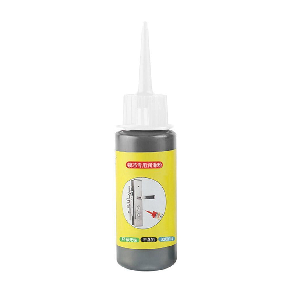 Lock Cylinder Graphite Lubricant Powder, 60ml Graphite Long-Lasting ...