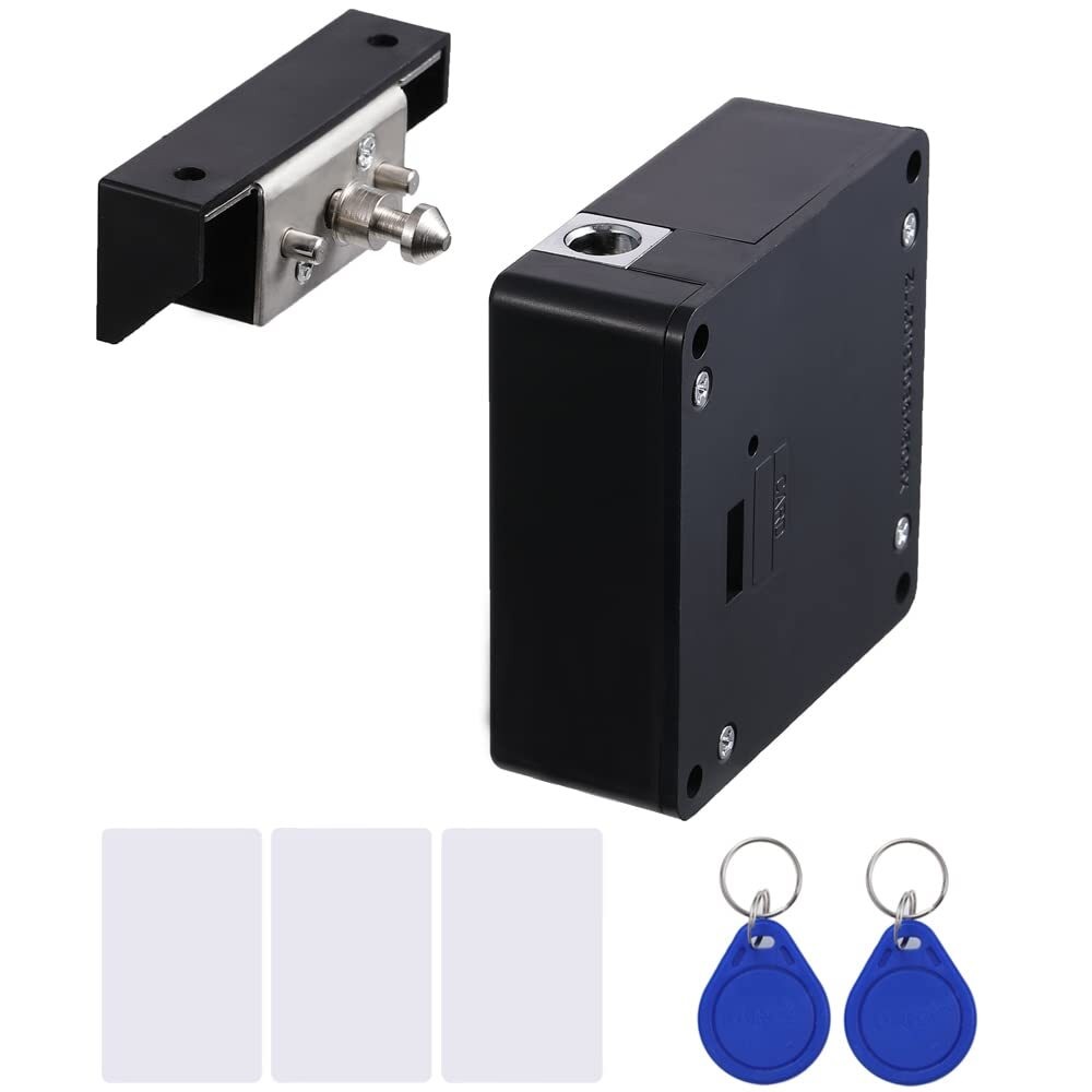 Lock Electronic Cabinet Lock with USB Cable - Hidden DIY Lock for ...