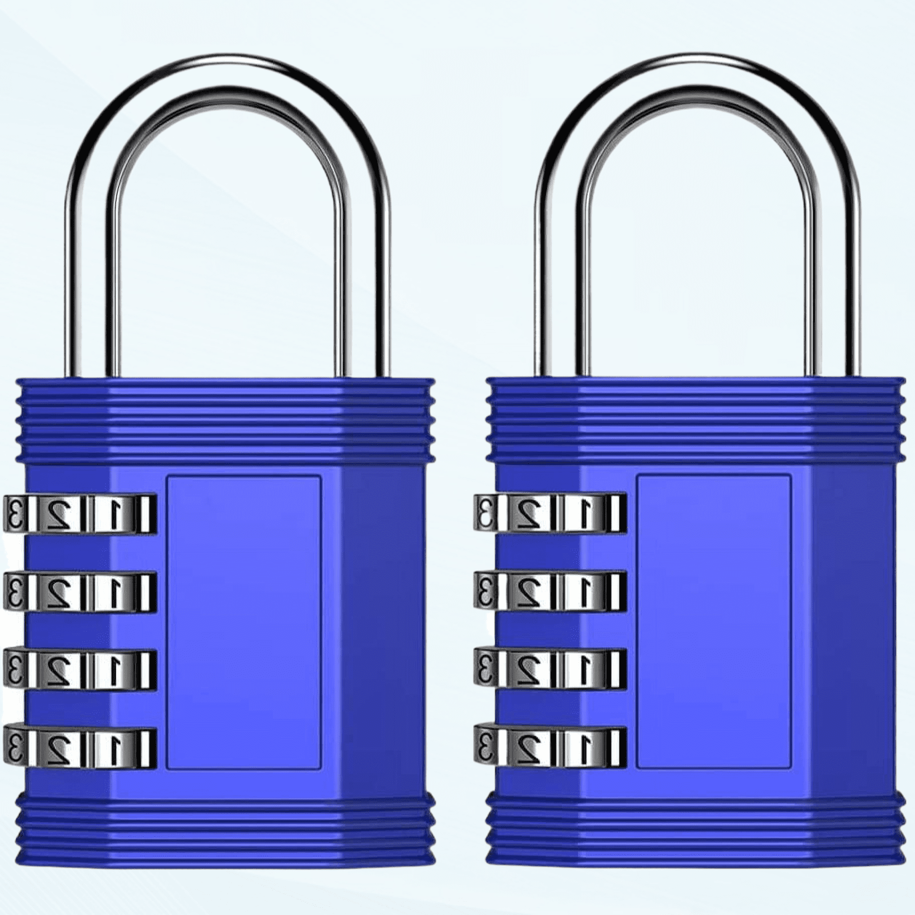 Lock for Gym Locker, 4 Digit Combination Lock for Gym, Employee, School ...