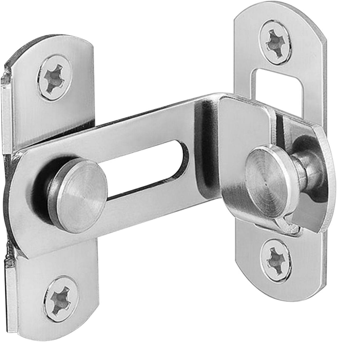 Lock Latch, Screen Door Latch Outswing Door Security 90 Degree Door ...