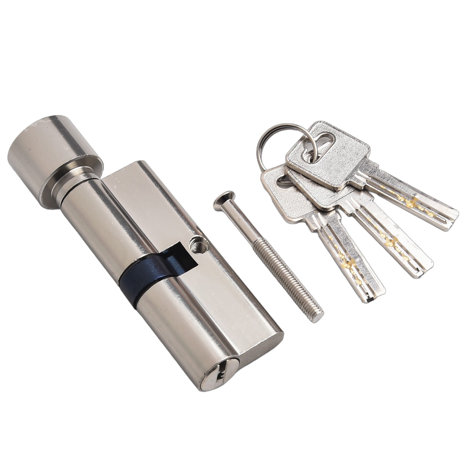 Lock Lock Cylinder 70mm Aluminum Lock Anti-theft Door Knob Cylinder ...