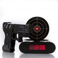 Lock N' Load Creative Shooting Alarm Clock with Gun Deactivate Mode ...