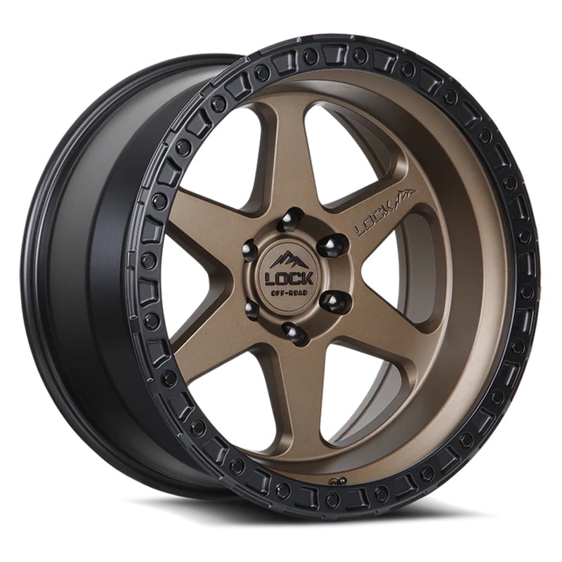 Lock Offroad Olympus Matte Bronze Wheel 6x139.7 17x9 -35et Truck Suv ...