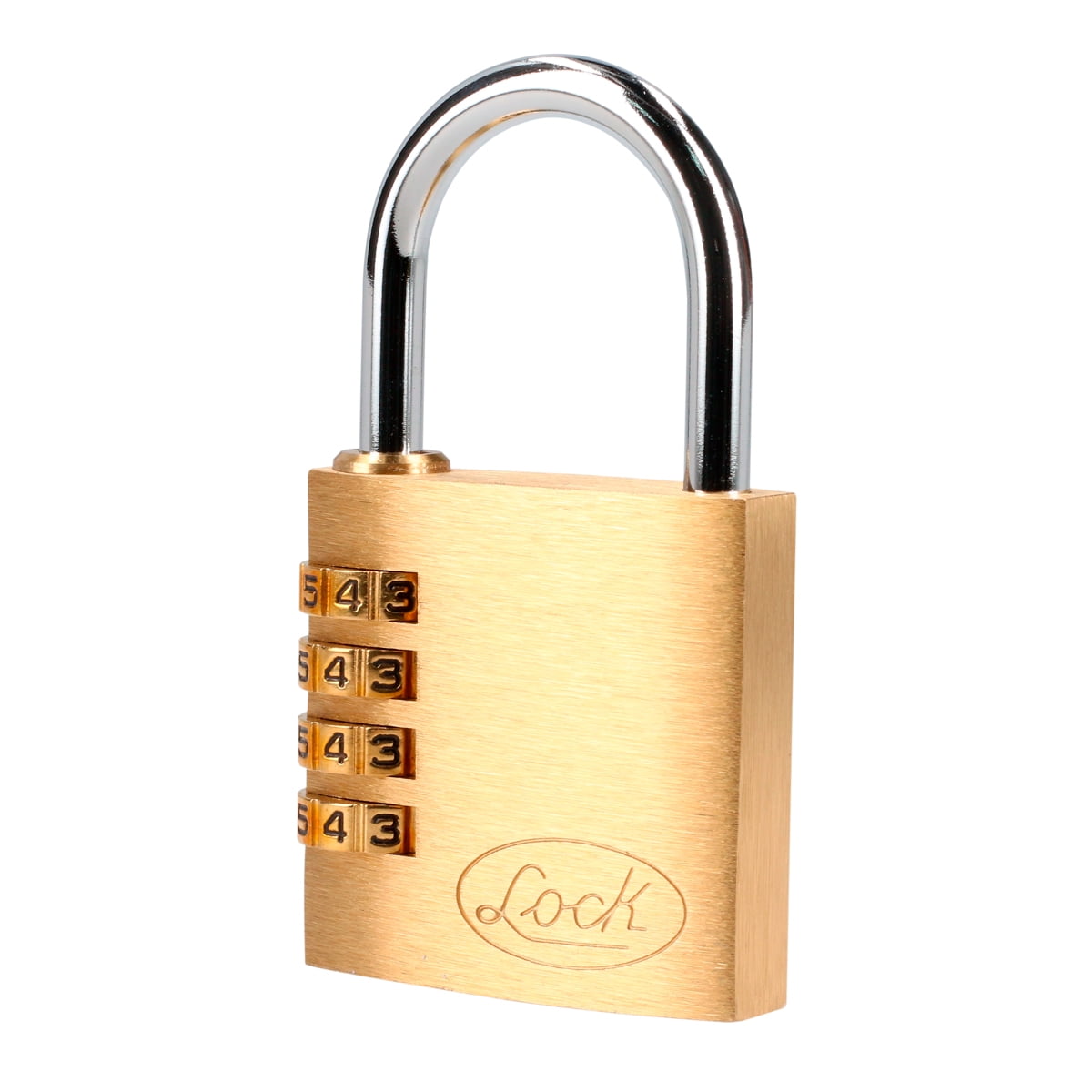 Lock Programmable Combination Brass Pad 40mm - Walmart.com
