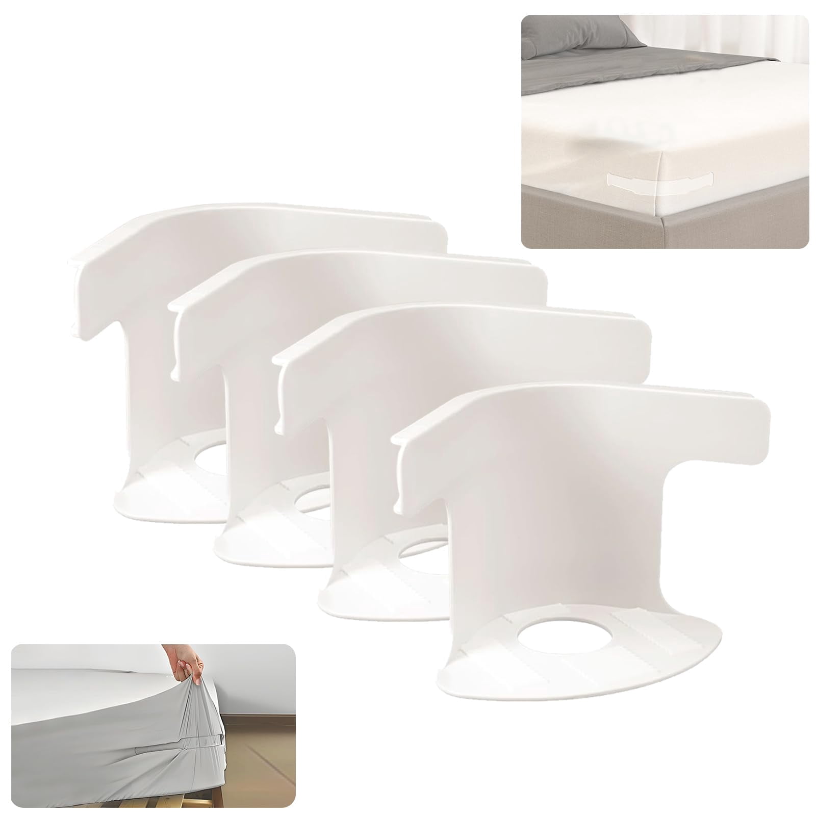 Lock Sheet Holders - 2025 New Bed Sheet Holders Keep Sheets Firm ...