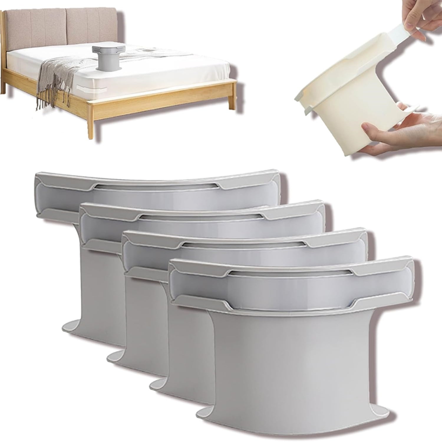 Lock Sheet Holders Set of 4, Bed Corner Sheet Grippers Straps Heavy ...