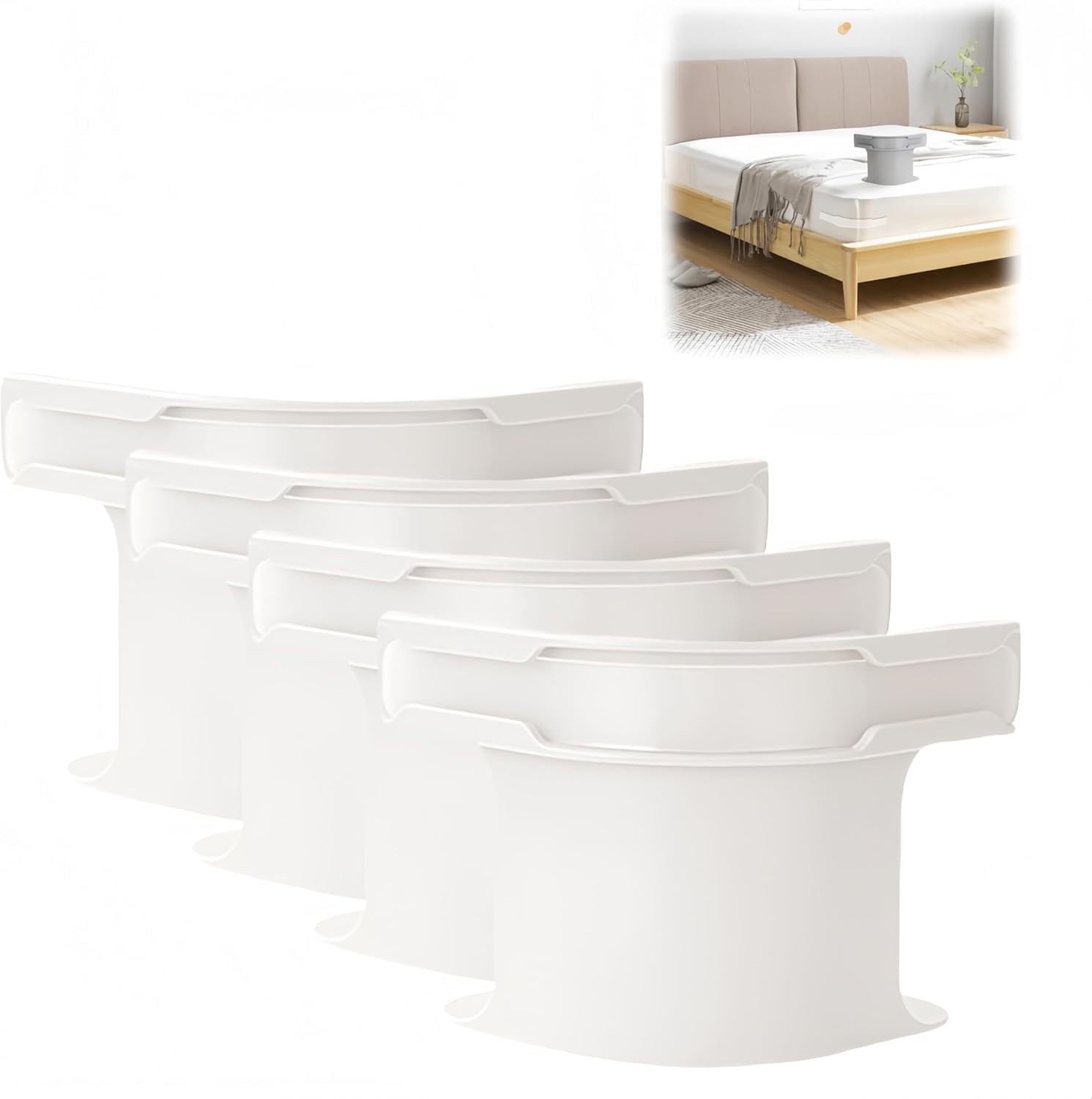 Lock Sheet Holders Set of 4, Fitted Sheet Straps & Holders Keep Sheets ...